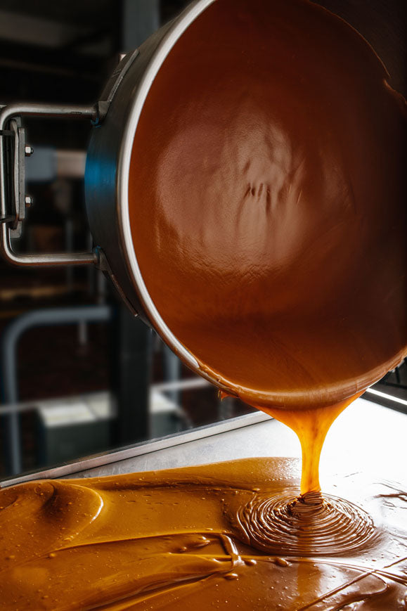 Caramel for One Shot Depositors.- Free Flowing – Burke Candy