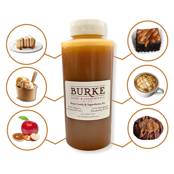 NEW! Caramel Sauce Squeeze Bottle – Burke Candy
