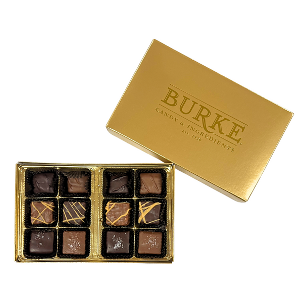 Trifecta Chocolate Box – Burke Candy